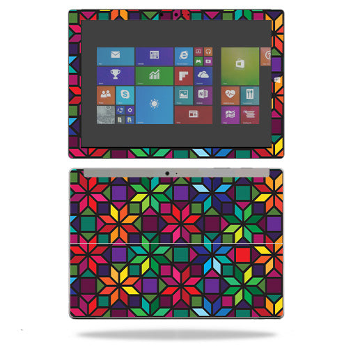 Stained Glass Window Skin For Microsoft Surface 3 10.8" — MightySkins