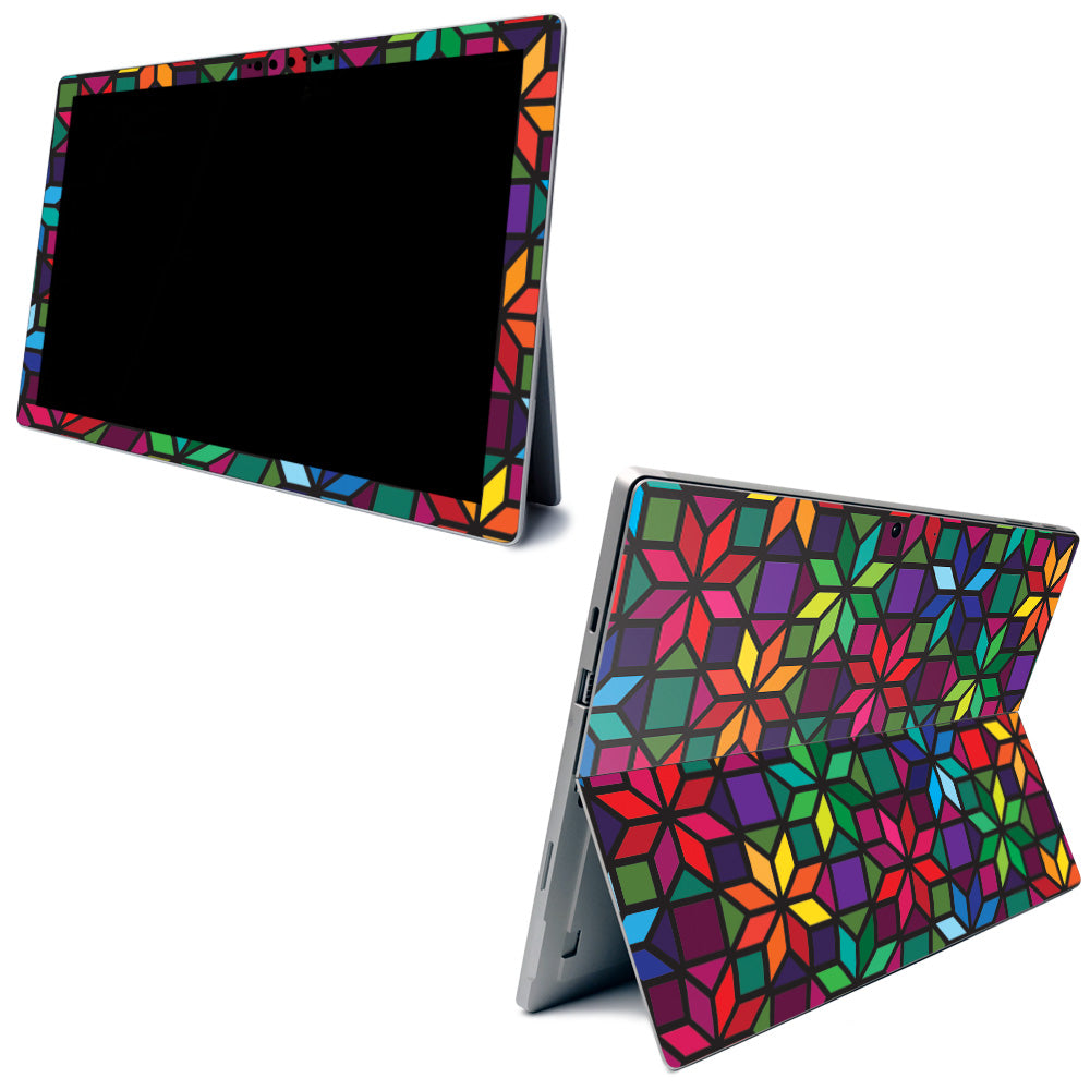 Stained Glass Window Skin For Microsoft Surface Pro 7 — MightySkins