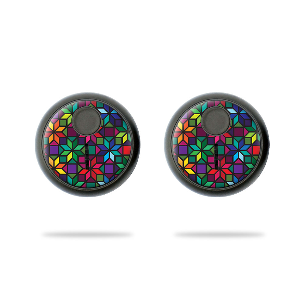 Stained Glass Window Skin For Tile Sticker (2020) 2 Pack — MightySkins