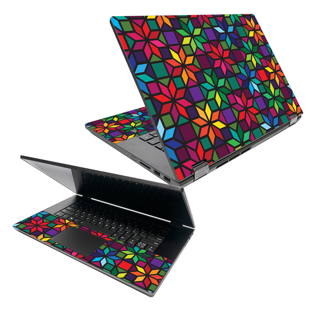 Stained Glass Window Skin For IdeaPad C340 15" (2019) — MightySkins