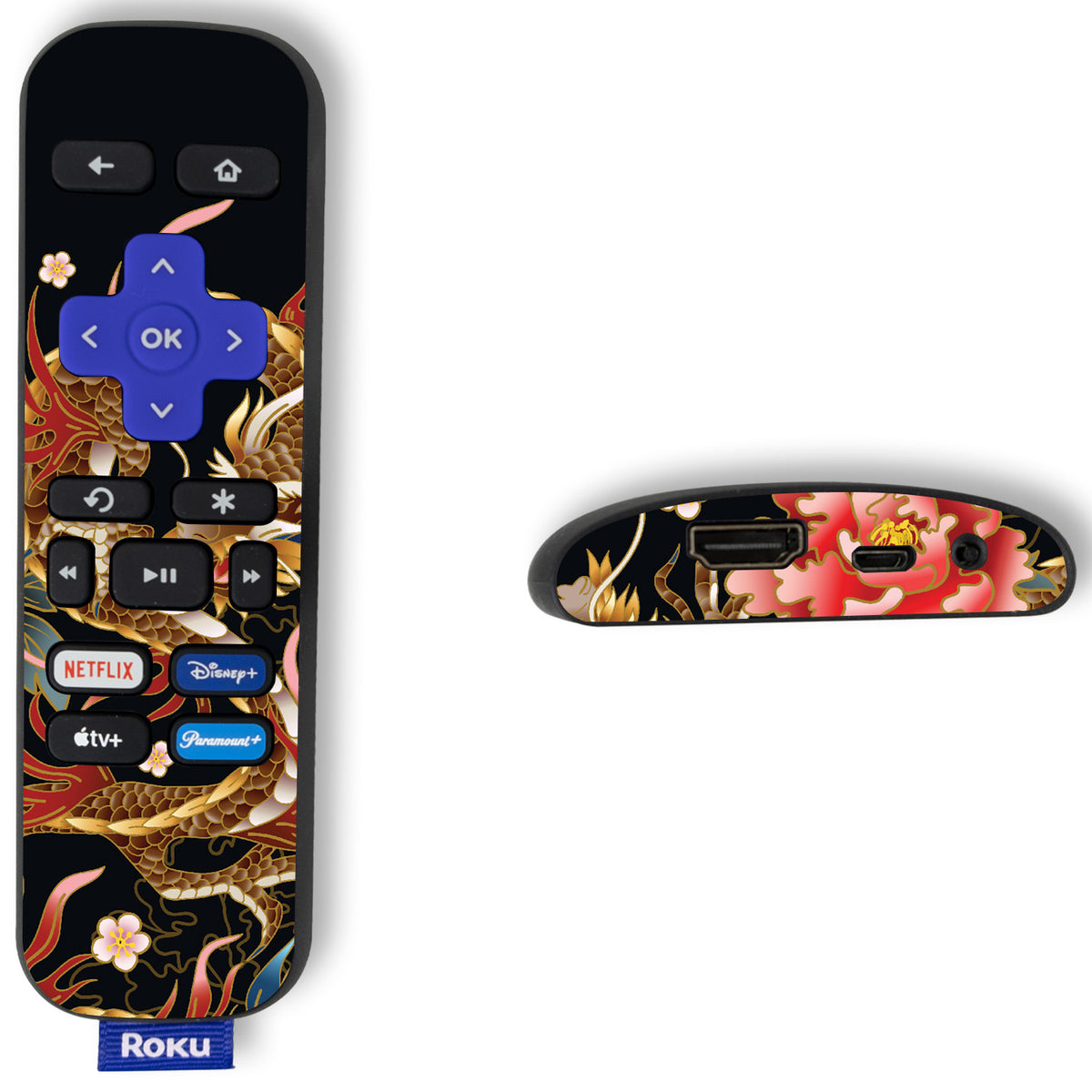 Stitch Dragons Skin For Roku Express Model 3960 (2022) — MightySkins