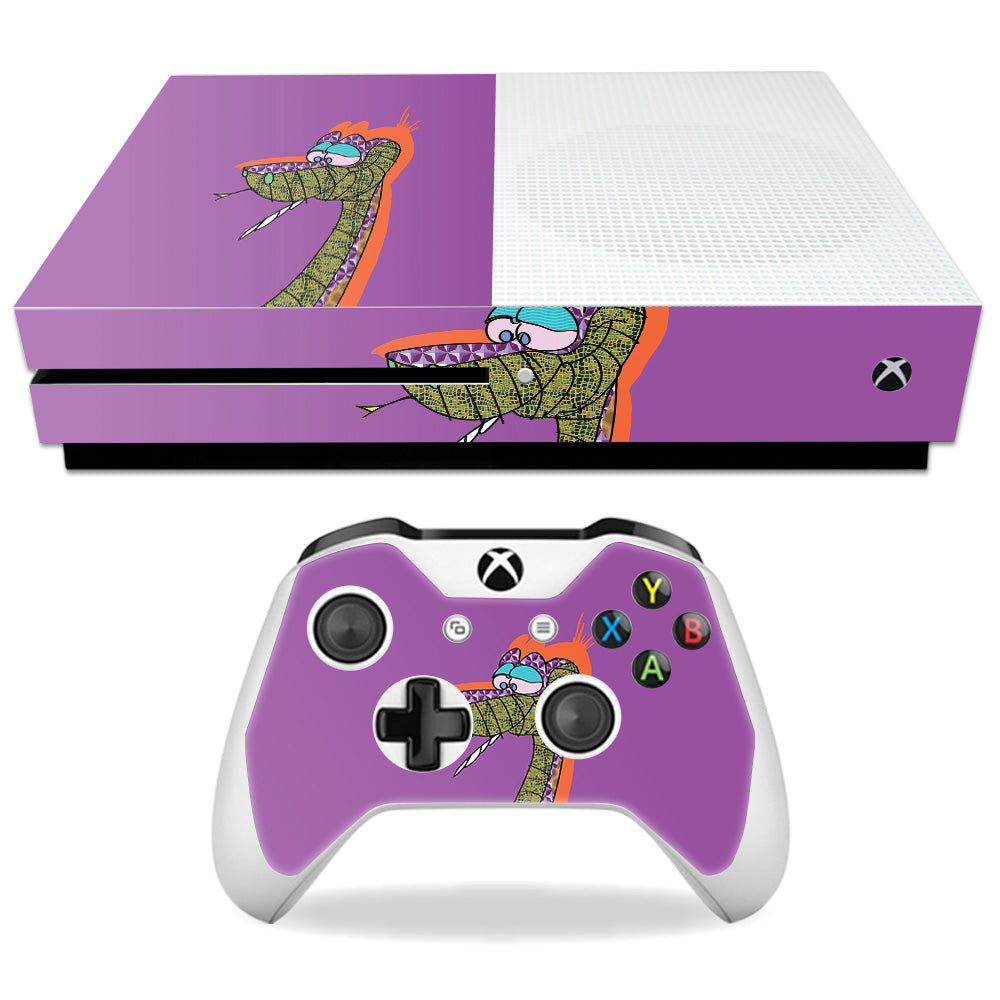 Stoned Snake Skin For Microsoft Xbox One S — MightySkins