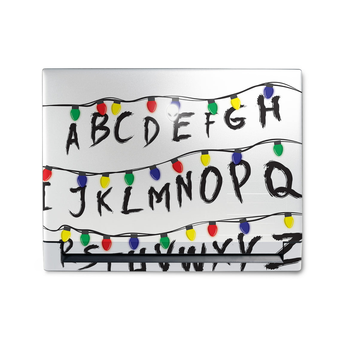 Stranger Alphabet Skin For Alienware M18 R1 (2023) Laptop — MightySkins