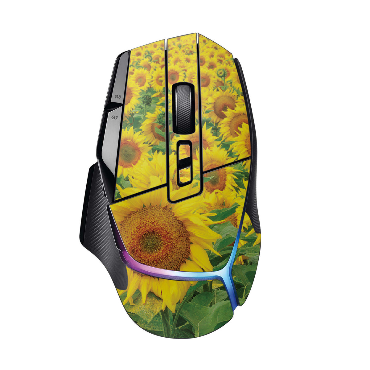 Sunflower Field Skin For Logitech G502 X Plus — MightySkins