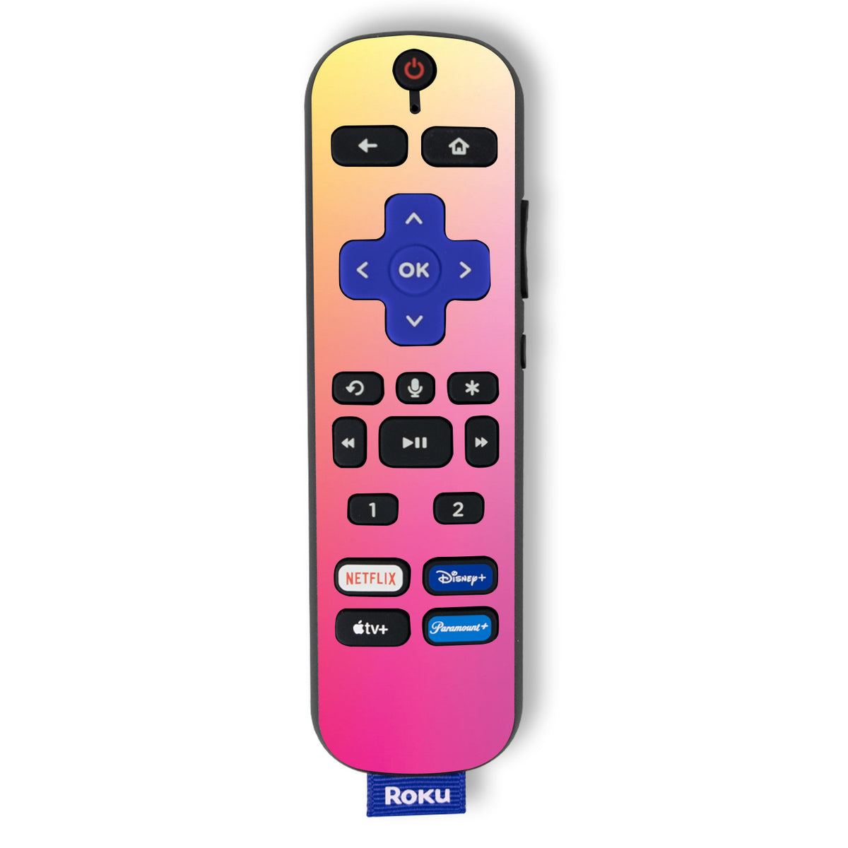Sunset Blur Skin For Roku Voice Remote Pro — MightySkins