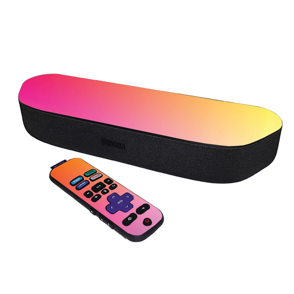 Sunset Blur Skin For Roku Streambar Media Player (2020) — MightySkins