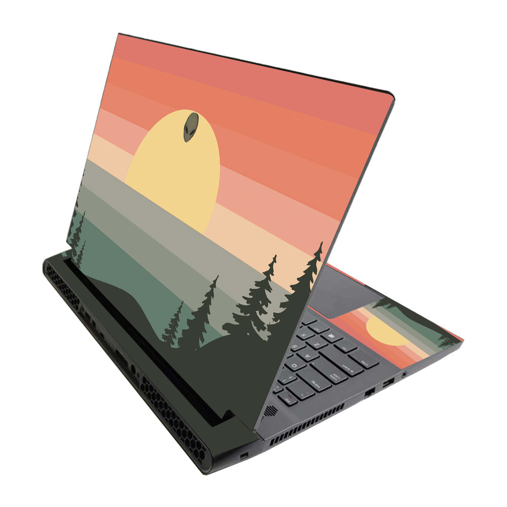 Sunset Forest Skin For Alienware M17 R3 (2020) & M17 R4 (2021) Laptop ...