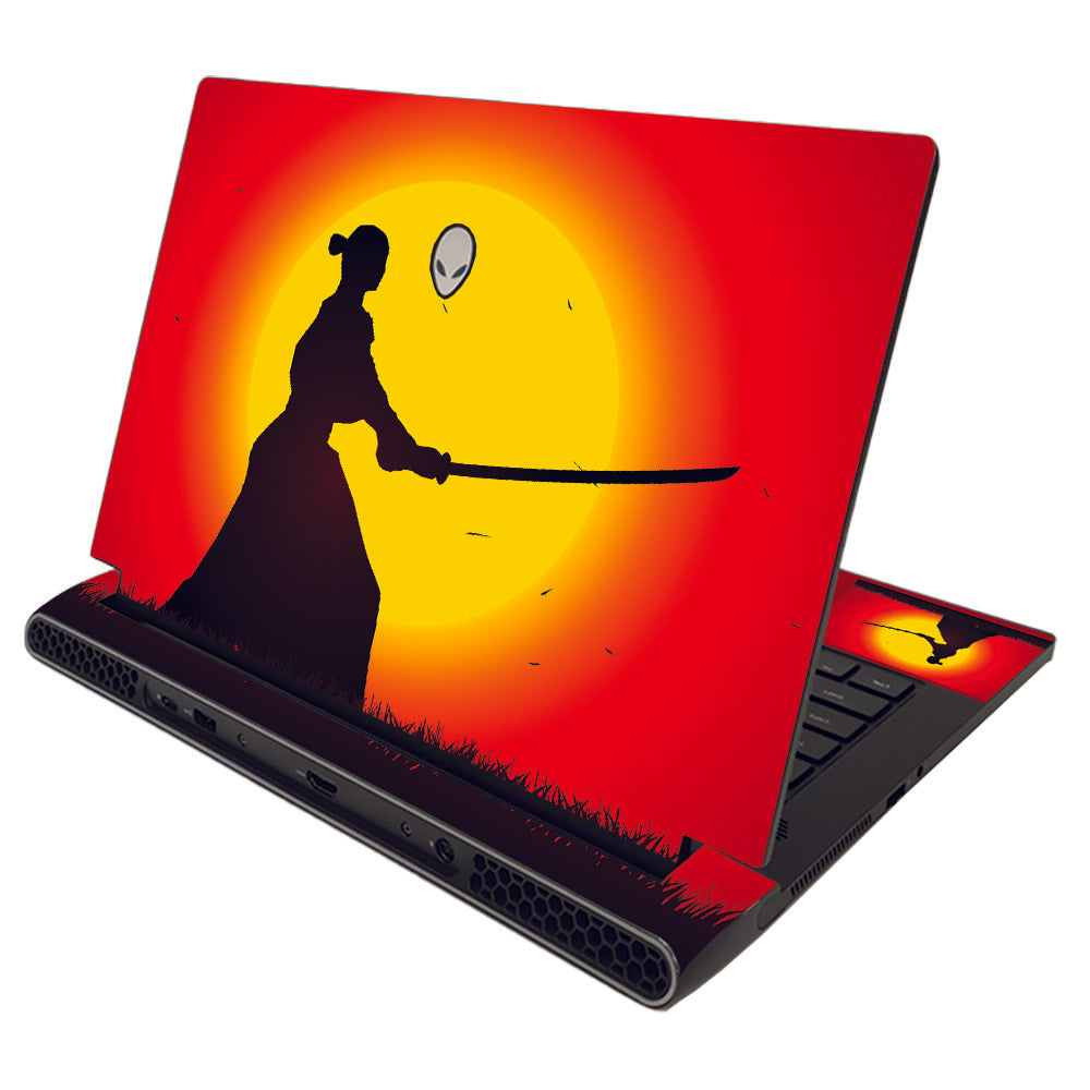 Sunset Samurai Skin For Alienware M15 R5 & M15 R6 (2021) Laptop ...