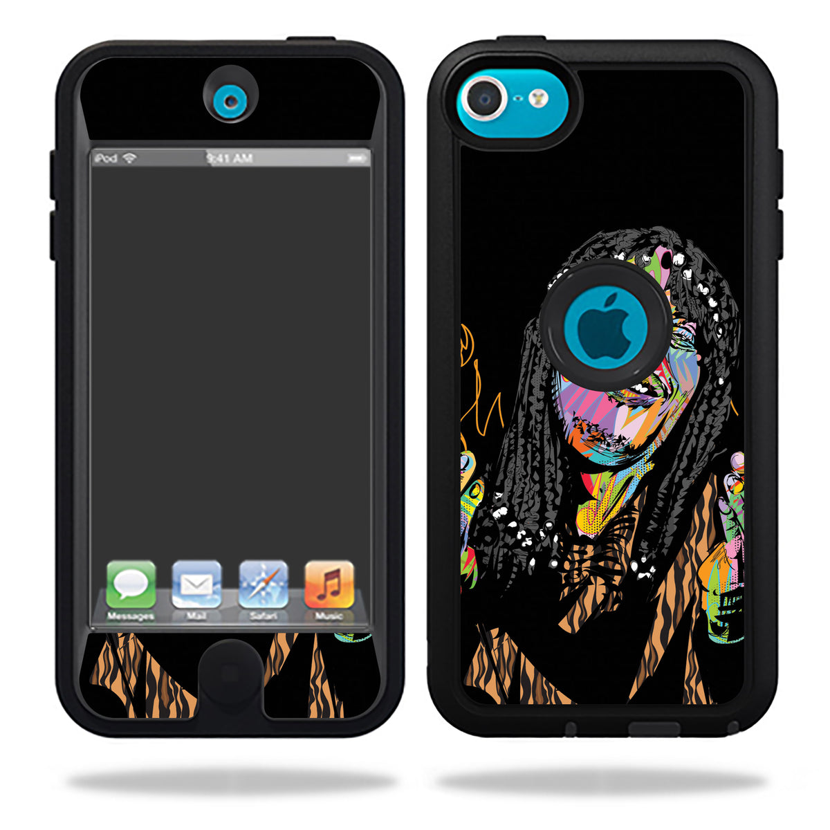 Super Freaky Parody Skin For OtterBox Defender iPod Touch 5G Case ...