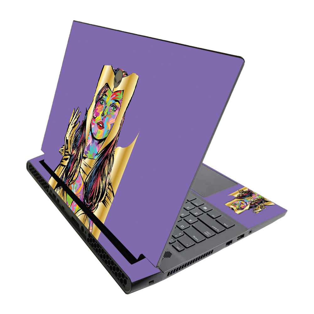 Superhero Witch Skin For Alienware M17 R3 (2020) & M17 R4 (2021) Laptop ...