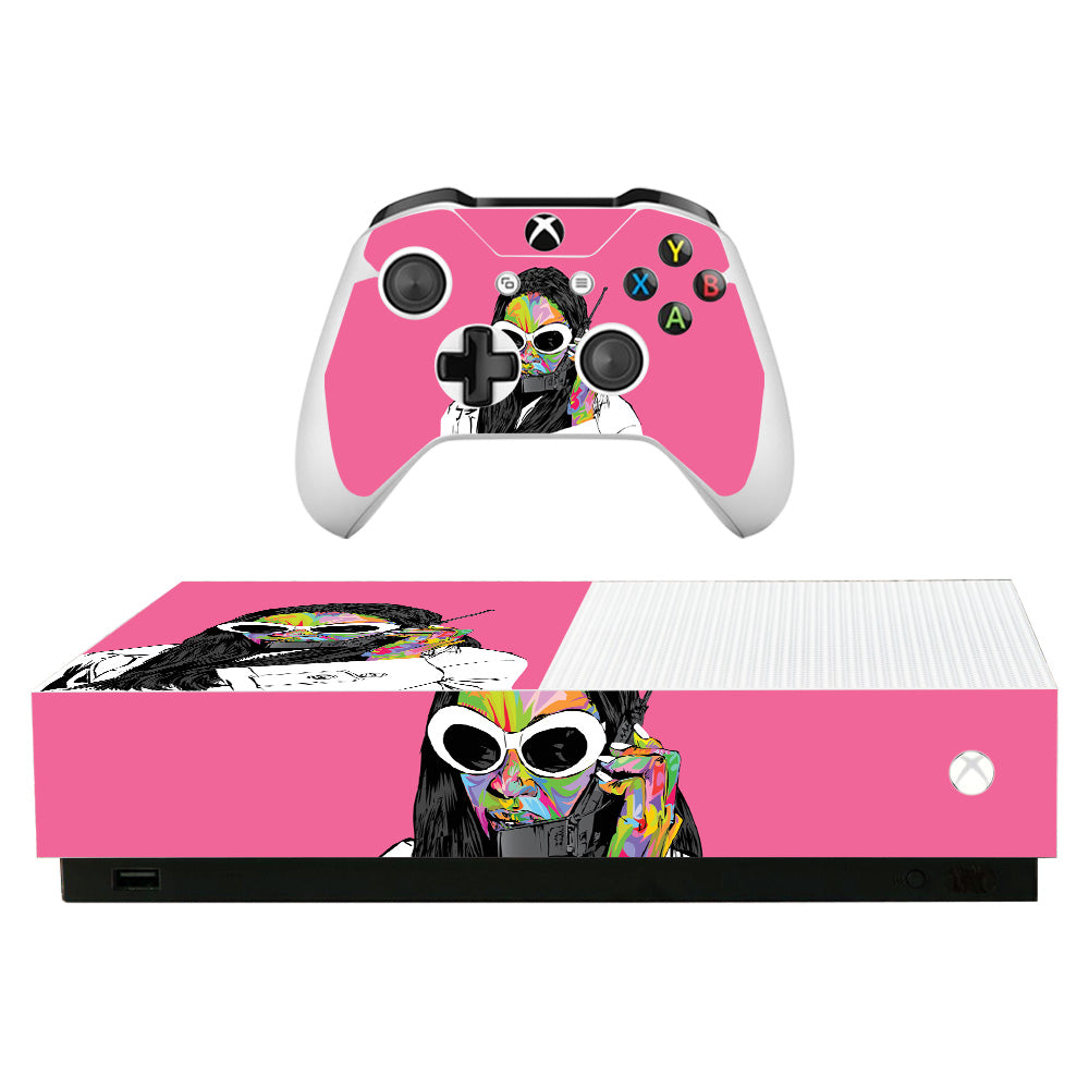 Supermodel Skin For Microsoft Xbox One S All-Digital Edition — MightySkins