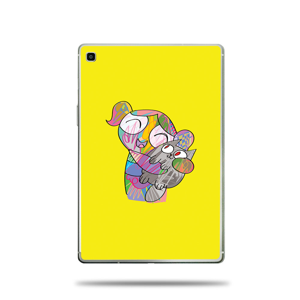 Sweet Cat Hug Skin For Samsung Galaxy Tab S5e (2019) — MightySkins