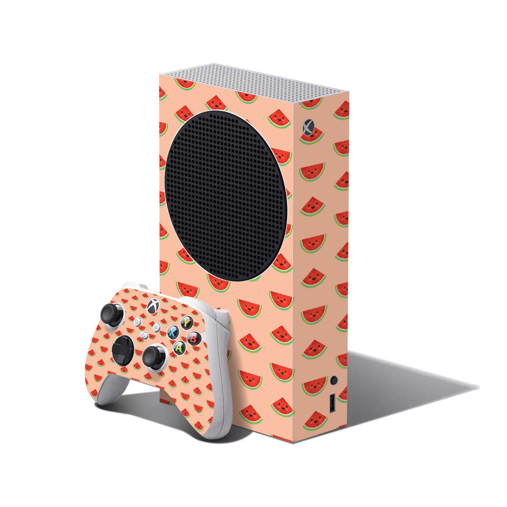 Sweet Watermelons Skin For Microsoft XBOX Series S Bundle — MightySkins