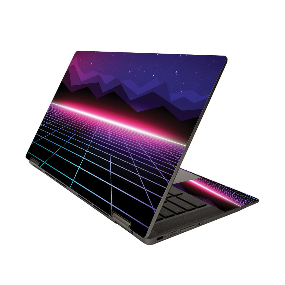 Synthwave Skin For HP Chromebook x360 14" (2020) Laptop — MightySkins