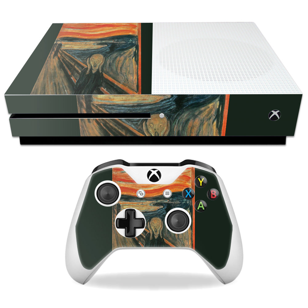 The Scream Skin For Microsoft Xbox One S — MightySkins