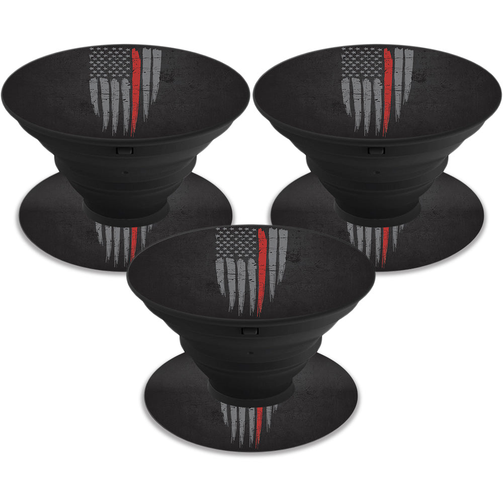 Thin Red Line Skin For PopSocket PopSocket — MightySkins