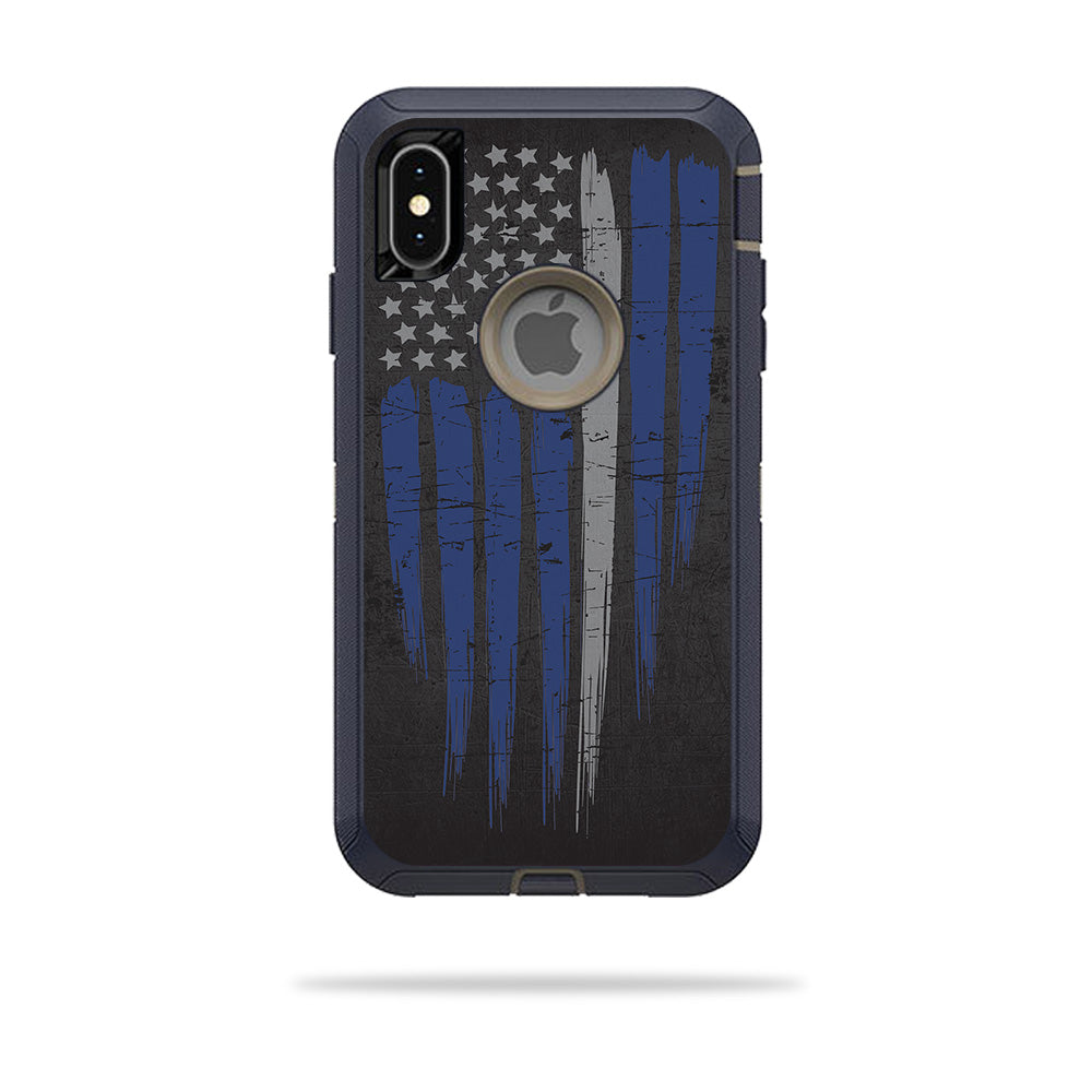 Thin White Line Skin For OtterBox Defender iPhone XS Max — MightySkins