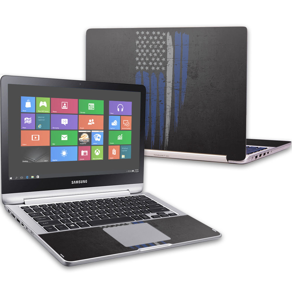 Thin White Line Skin For Notebook 7 Spin 13.3" (2016) — MightySkins