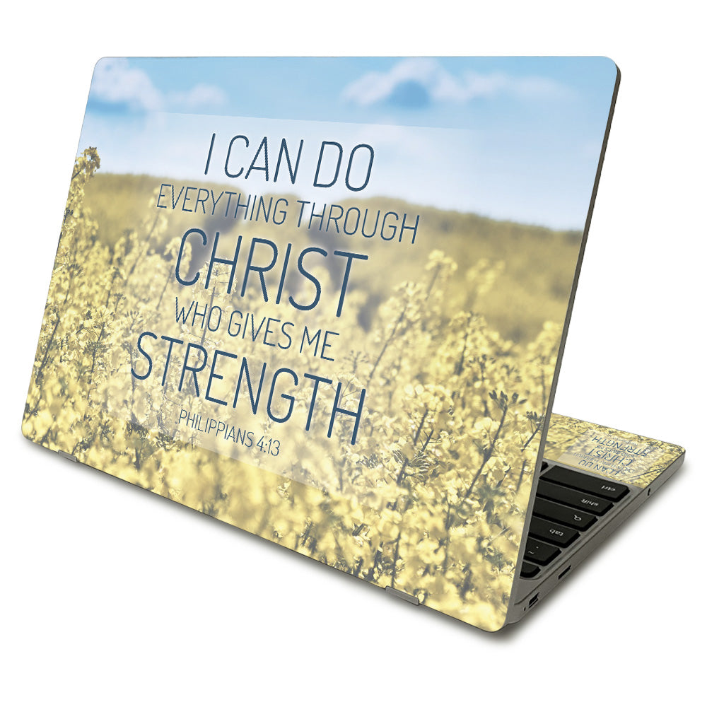 Through Christ Skin For Samsung Chromebook 4 (2021) 11.6" — MightySkins