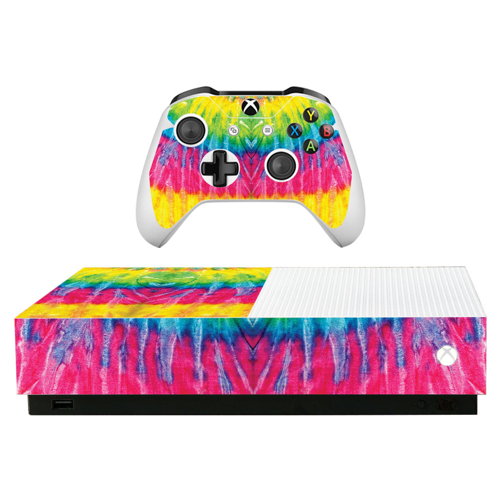 Tie Dye 2 Skin For Microsoft Xbox One S All-Digital Edition — MightySkins