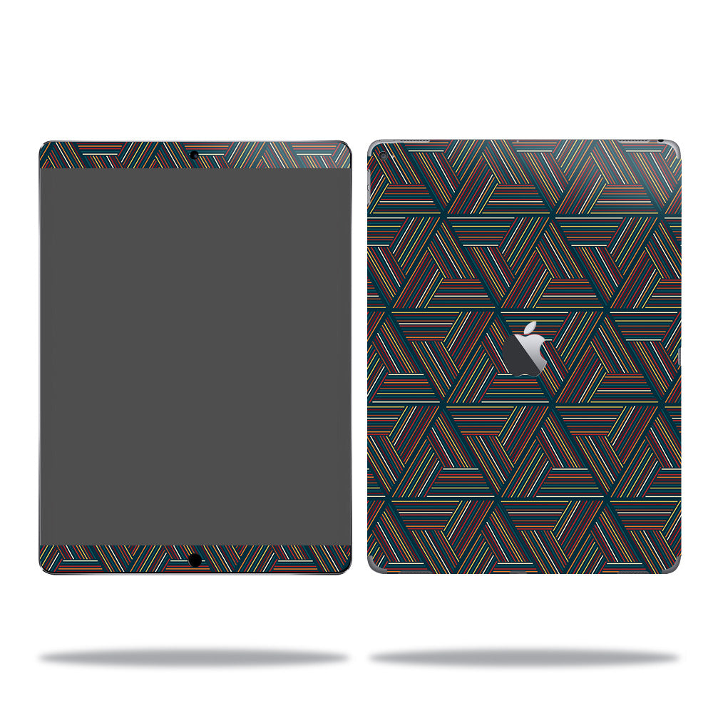 Triangle Stripes Skin For Apple iPad Pro 12.9" (2017) — MightySkins