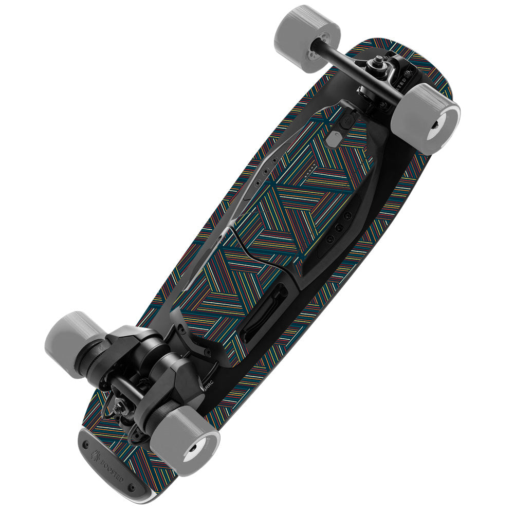 Triangle Stripes Skin For Boosted Board Boosted Board Mini X — MightySkins