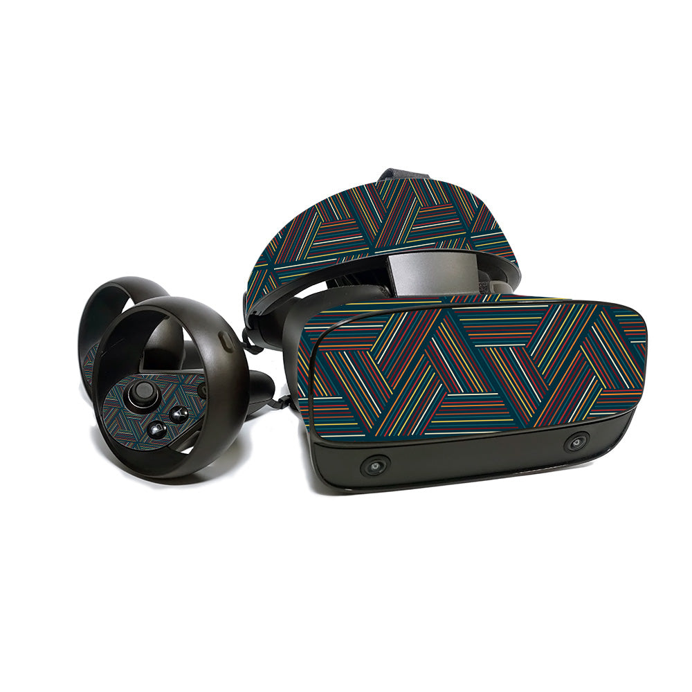 Triangle Stripes Skin For Oculus Rift S — MightySkins