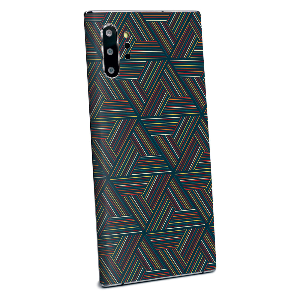 Triangle Stripes Skin For Samsung Galaxy Note10+ — MightySkins