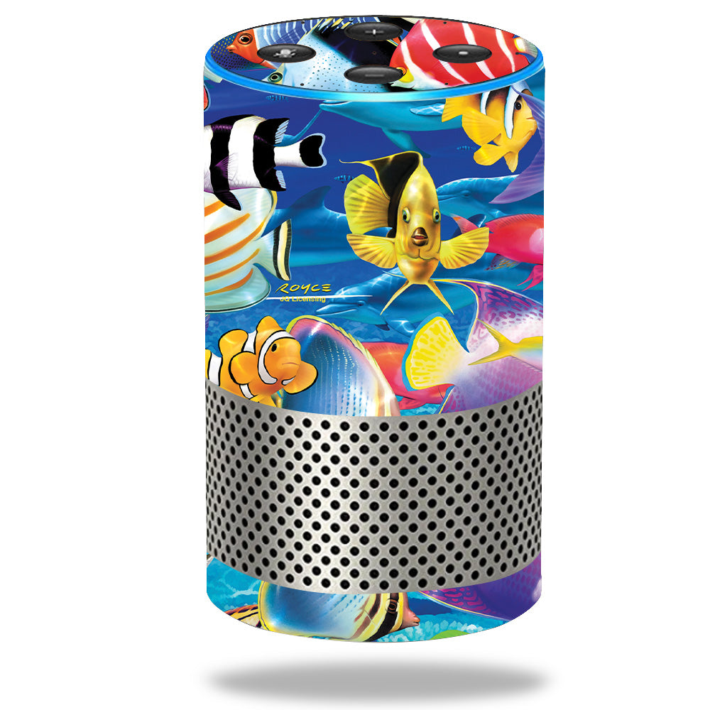 Tropical Fish Skin For Amazon Echo (2nd Gen) — MightySkins