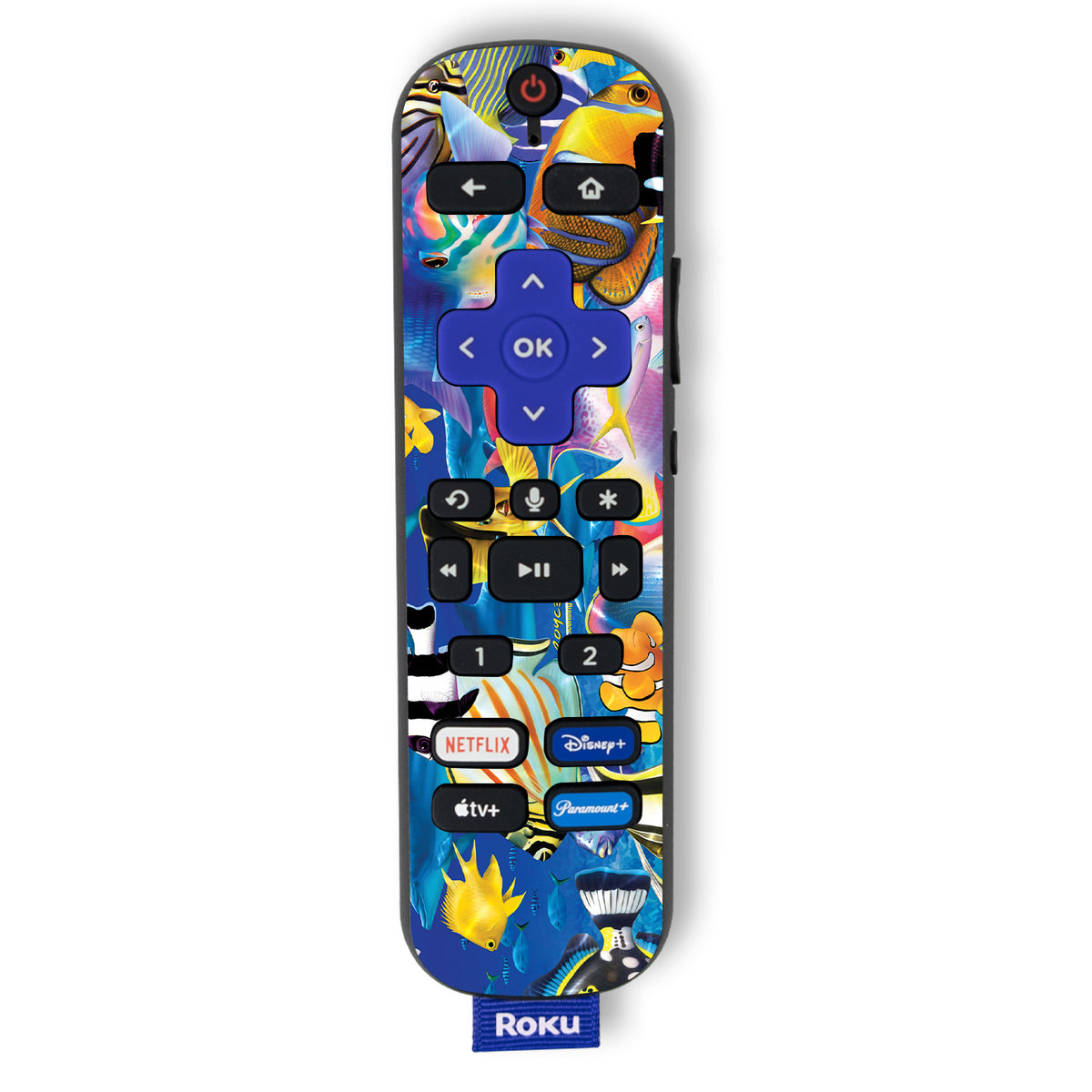 Tropical Fish Skin For Roku Voice Remote Pro — MightySkins