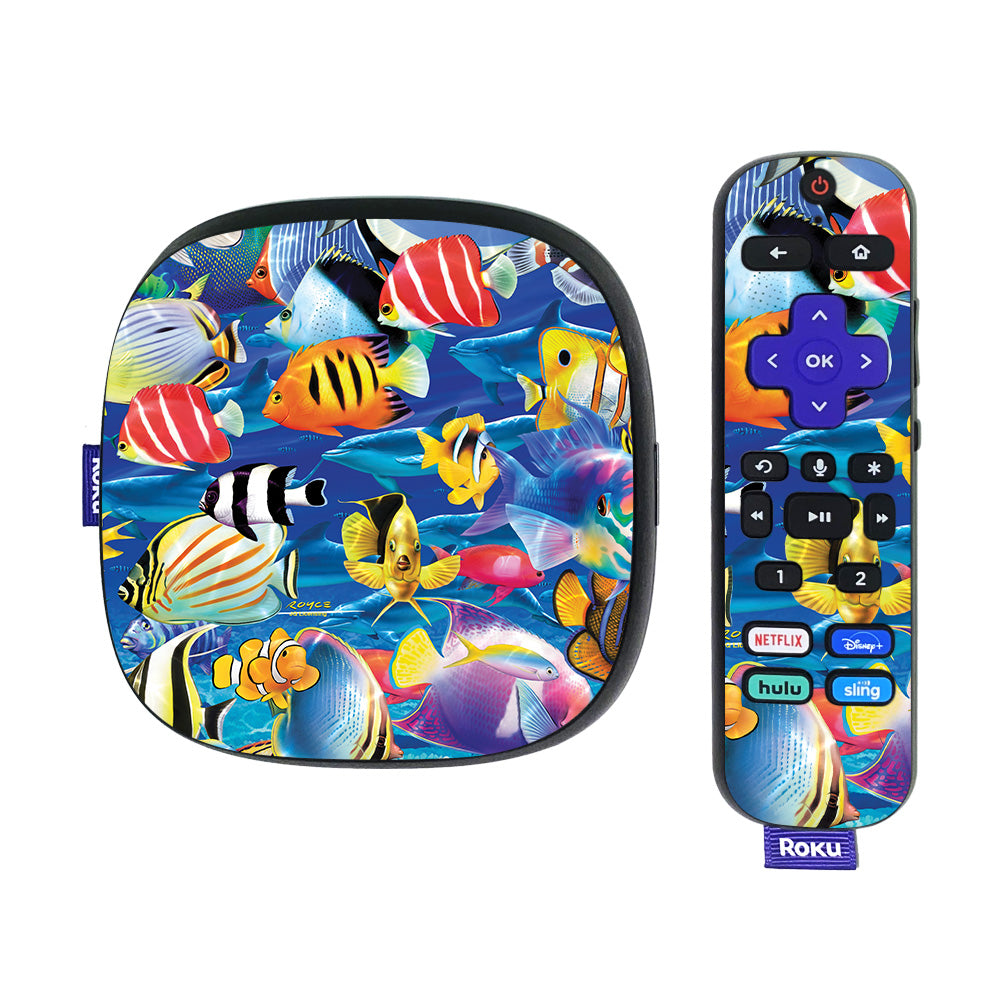 Tropical Fish Skin For Roku Ultra HDR 4K Streaming Media Player (2020 ...