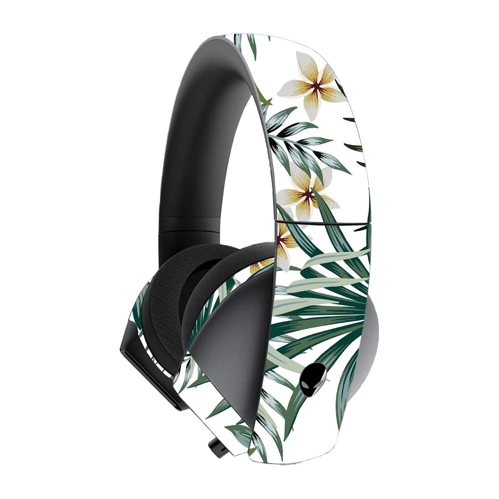 Tropical Hibiscus Skin For Alienware 7.1 Gaming Headset — MightySkins