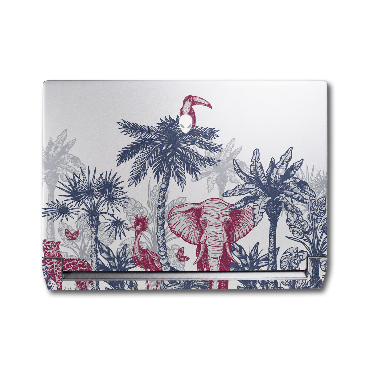 Tropical Jungle Skin For Alienware M17 R5 (2022) Laptop — MightySkins
