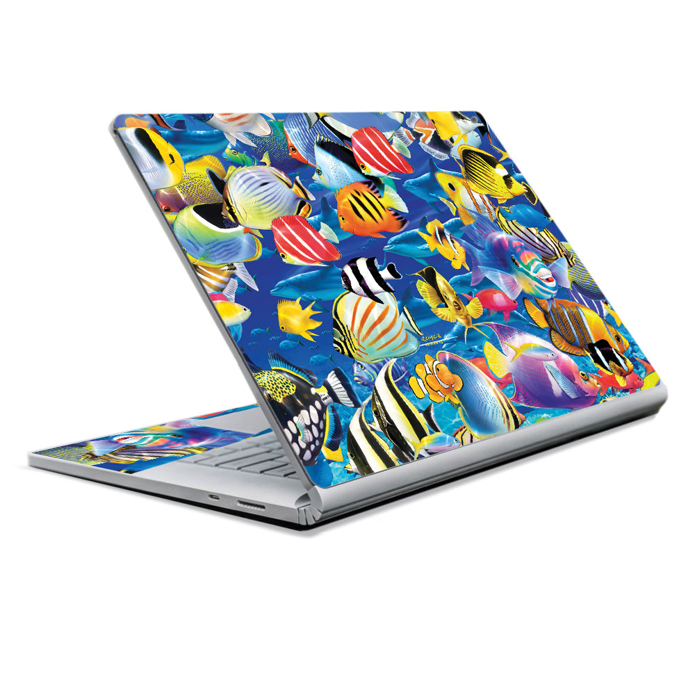 Tropical Fish Skin For Surface Book 2 15" (2018) — MightySkins