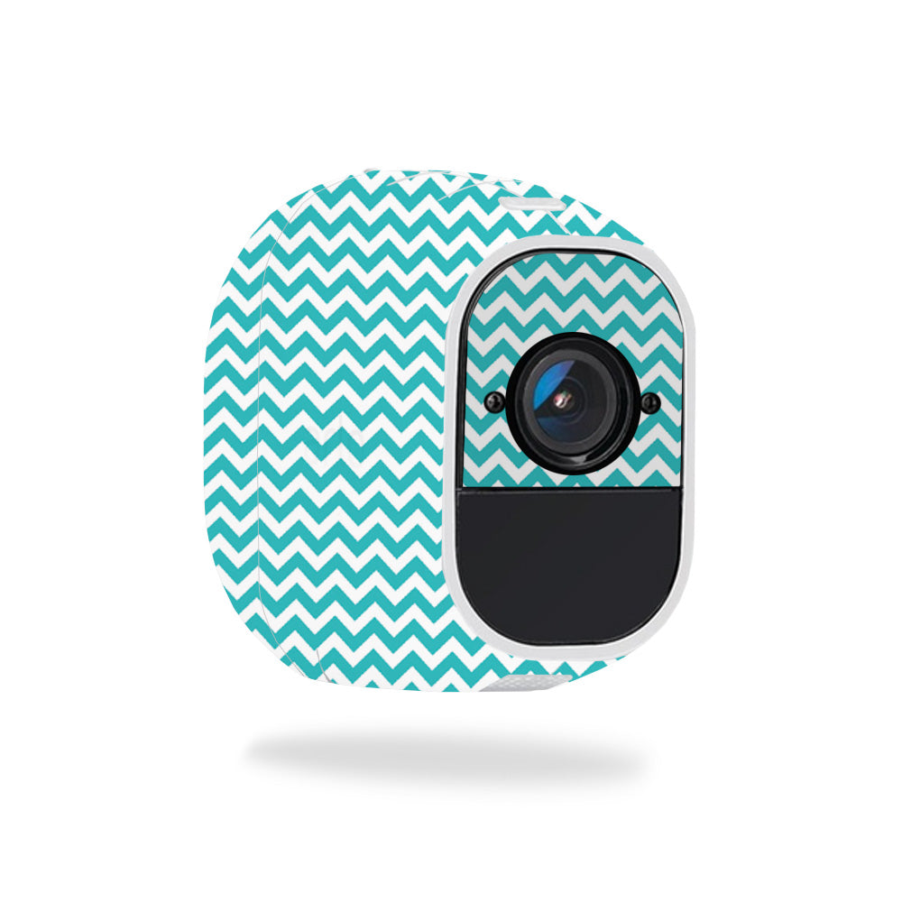 Turquoise Chevron Skin For Netgear Arlo Pro 2 — MightySkins