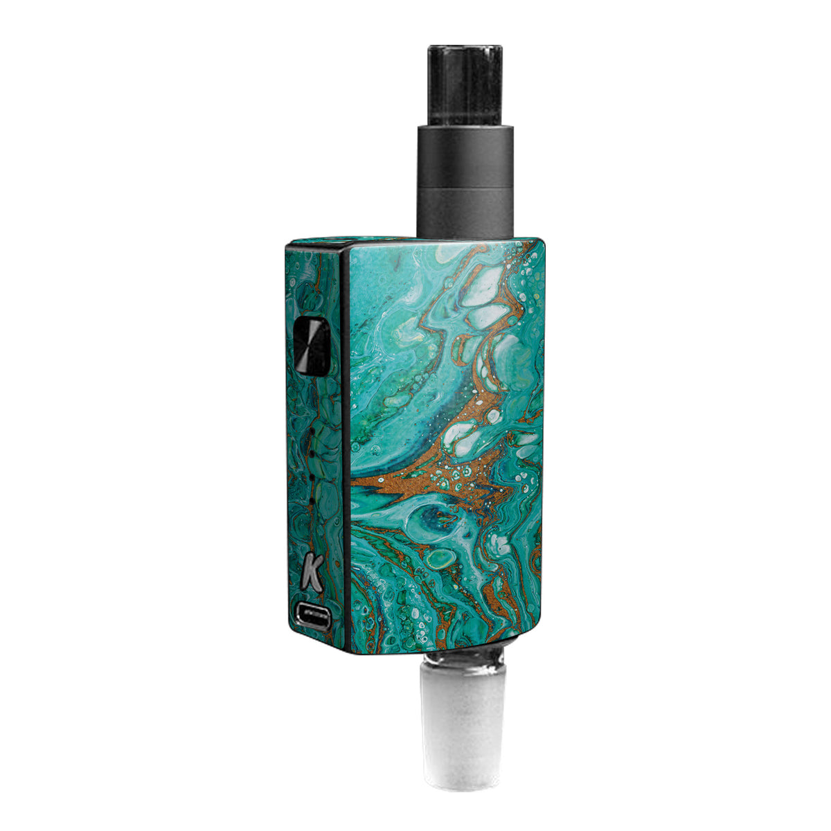 Turquoise Ripple Skin For Kandypens Sessions — MightySkins