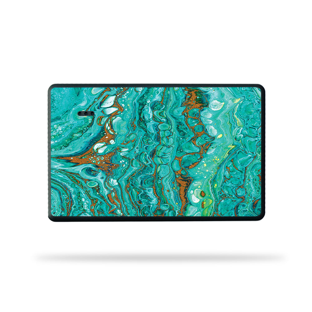 Turquoise Ripple Skin For Tile Slim (2020) — MightySkins