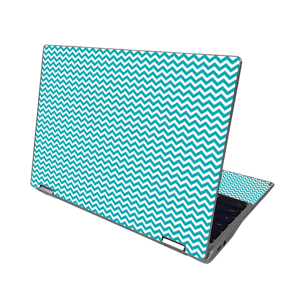 Turquoise Chevron Skin For Acer Chromebook CP311 (2021) — MightySkins