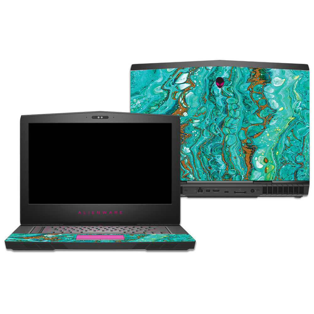 Turquoise Ripple Skin For 15" (2016) — MightySkins