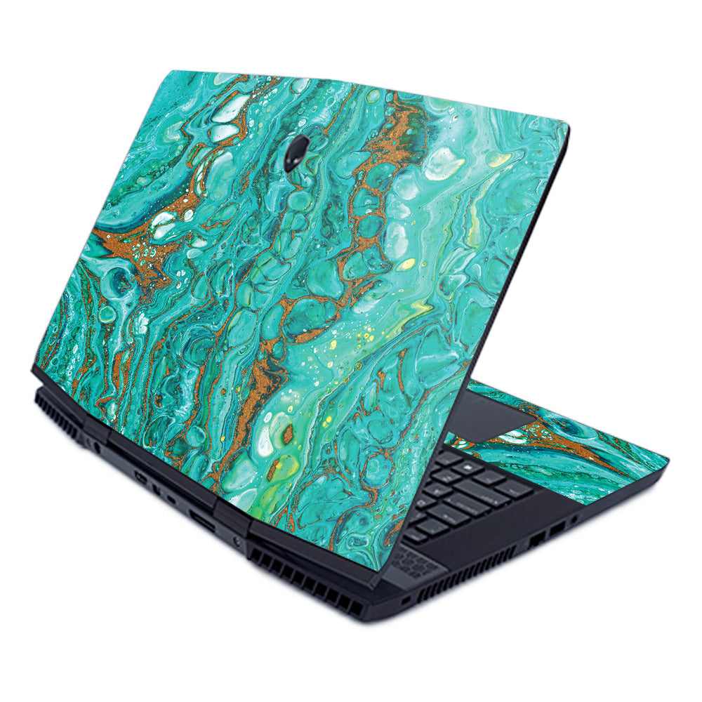 Turquoise Ripple Skin For M17 (2019) — MightySkins