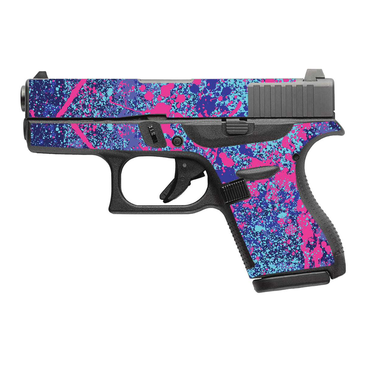 Vibrant Splatter Skin For Glock 42 — MightySkins