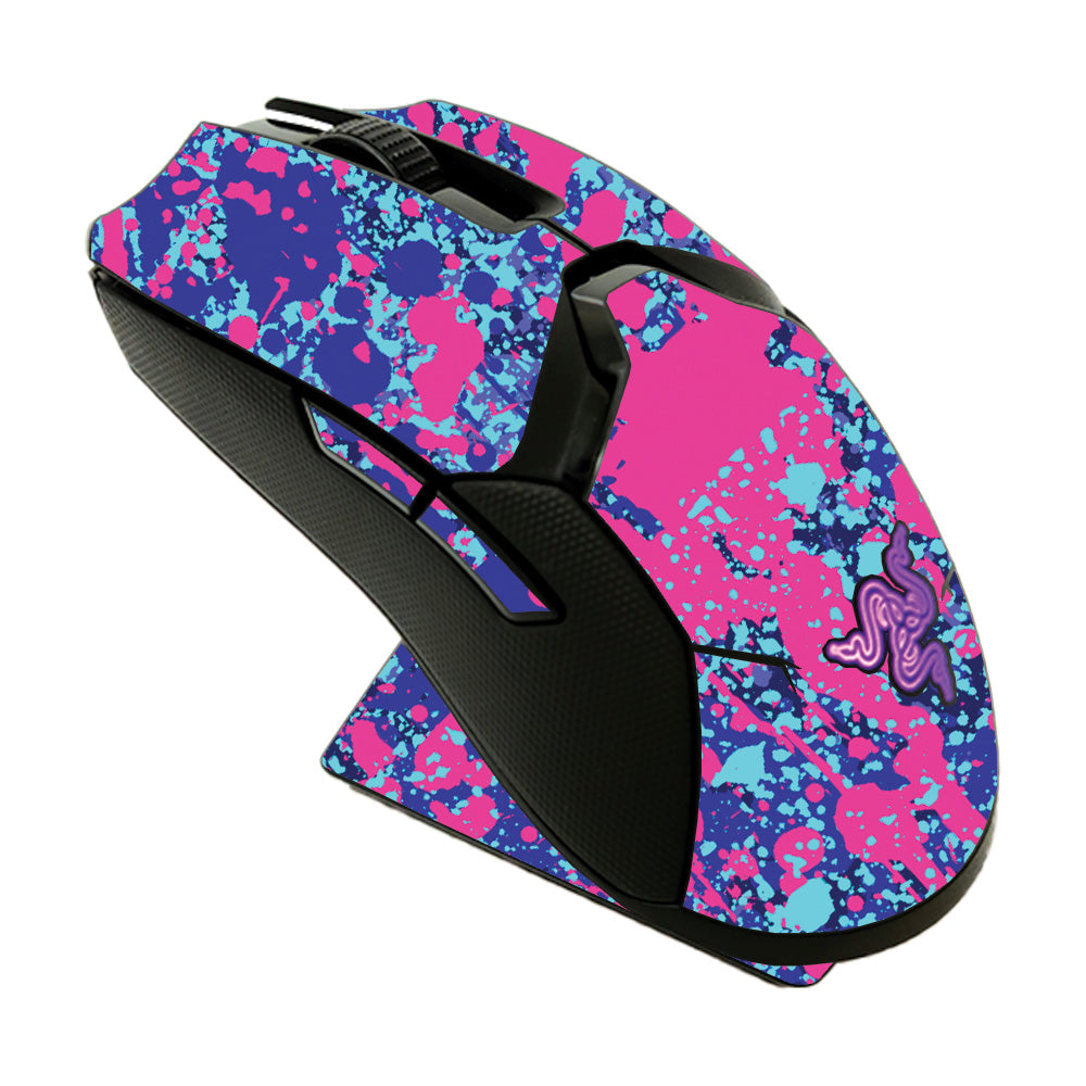 Vibrant Splatter Skin For Razer Viper Ultimate — MightySkins