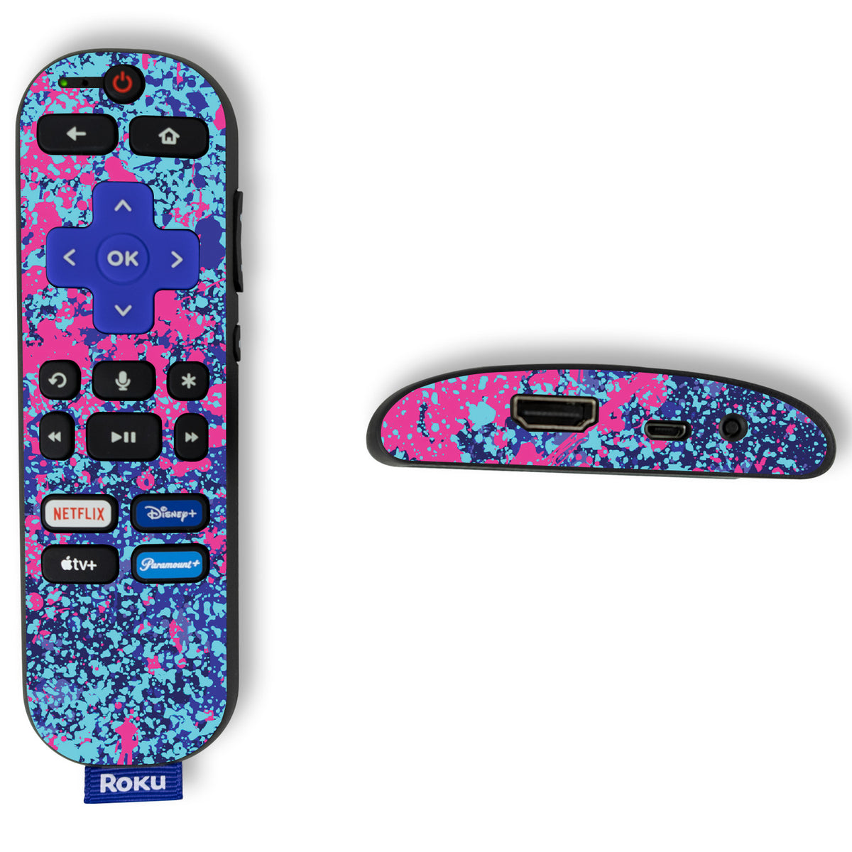 Vibrant Splatter Skin For Roku Express 4K+ Model 3941 (2022) — MightySkins