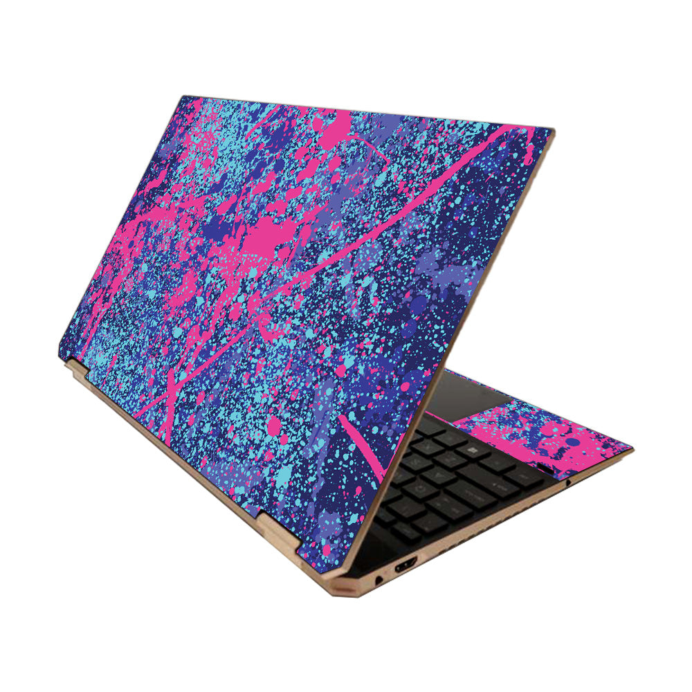 Vibrant Splatter Skin For HP Spectre x360 15" (2020) Laptop — MightySkins