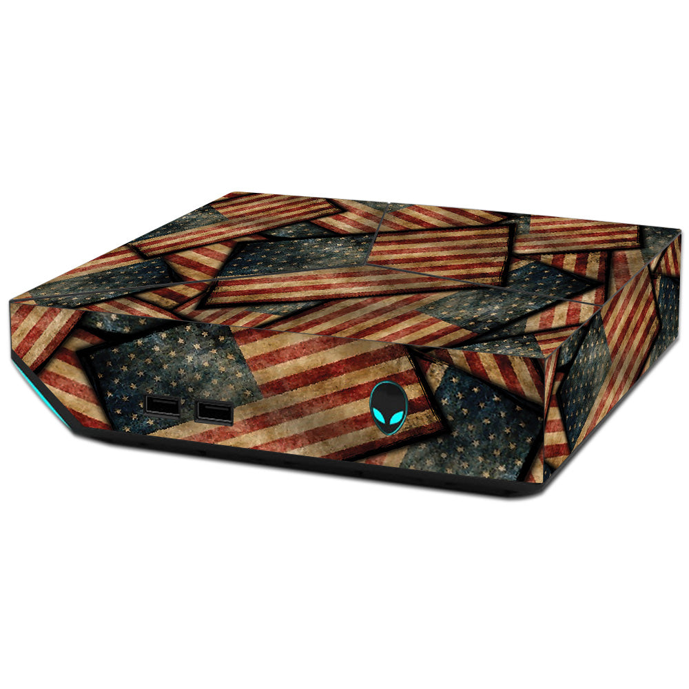 Vintage American Skin For Alienware Steam Machine — MightySkins