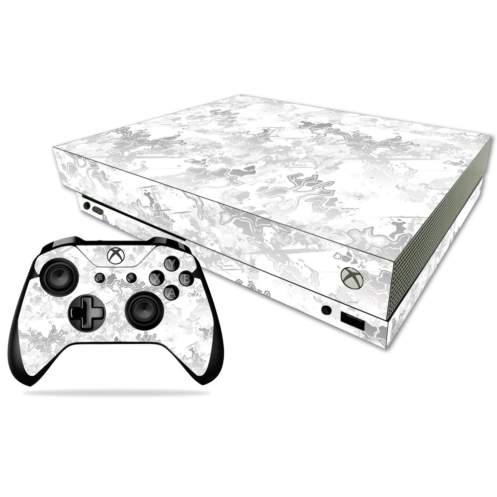 Viper Snow Skin For Microsoft Xbox One X — MightySkins