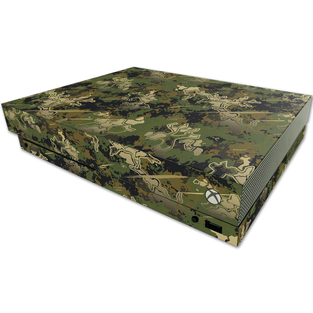 Viper Woodland Skin For Microsoft One X Console Only — MightySkins