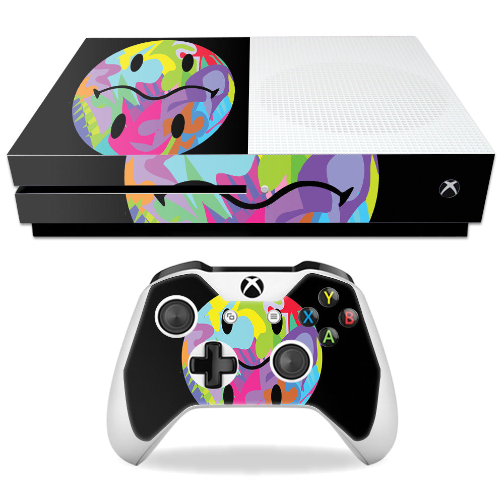 Virgil Happy Face Skin For Microsoft Xbox One S — MightySkins
