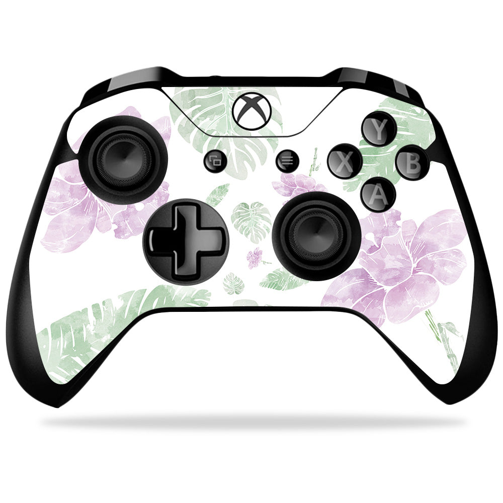 Water Color Flowers Skin For Microsoft Xbox One X Controller — MightySkins
