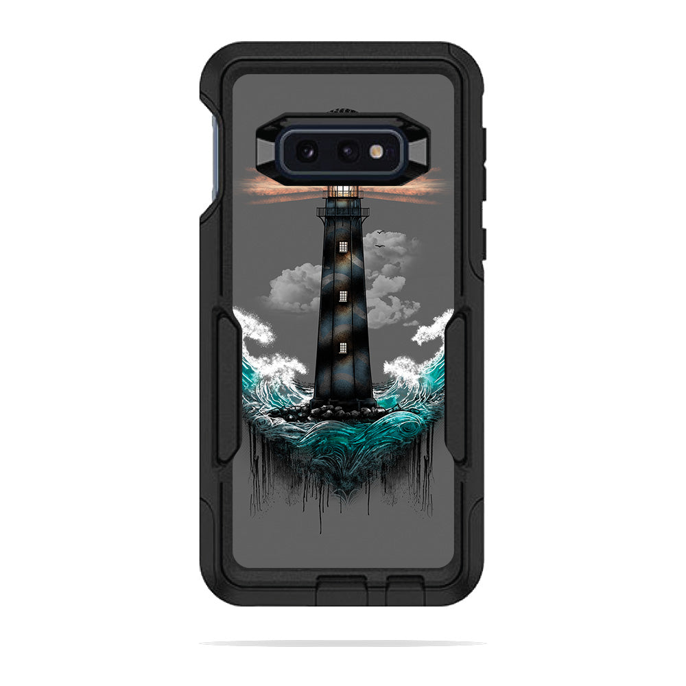 Wave Anchor Skin For Otterbox Commuter Galaxy 10E — MightySkins